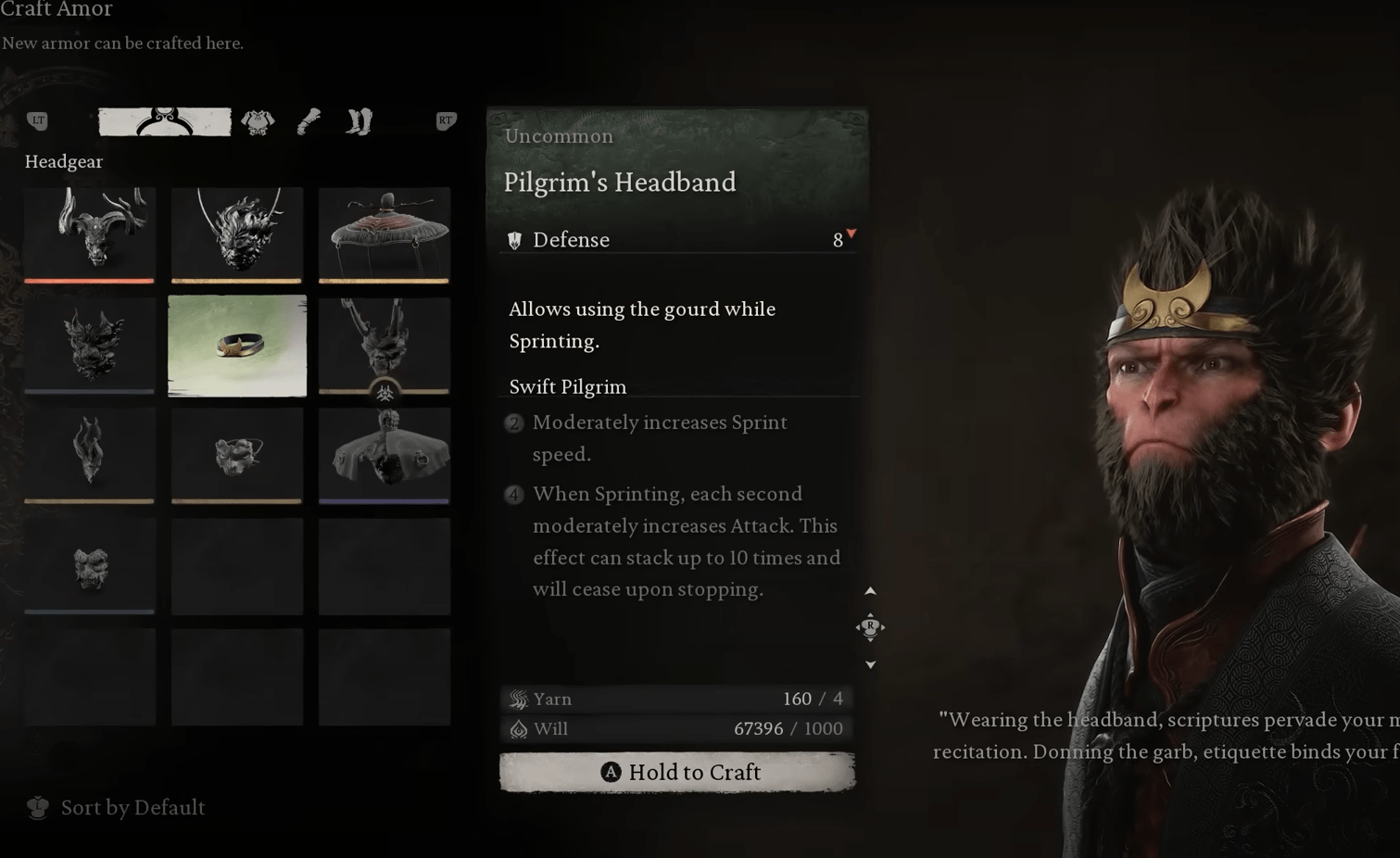 Black Myth Wukong: How to Craft and Upgrade Pilgrims Armor Set to ...