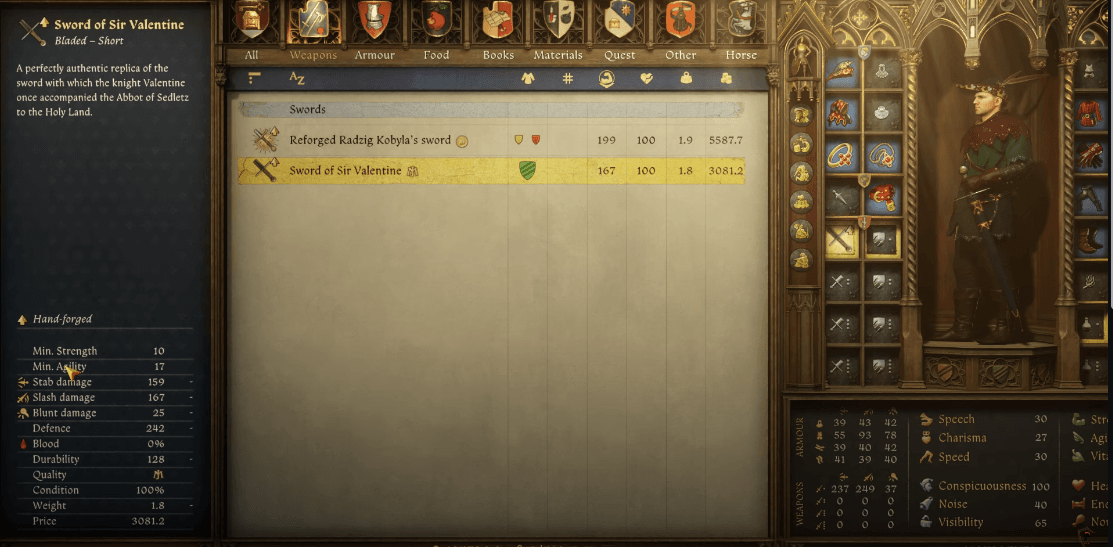 Top 10 Best Short Swords in KCD 2 (Kingdom Come Deliverance 2 ...